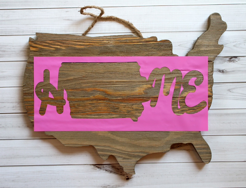 Taylor Stamped: Home State Sign