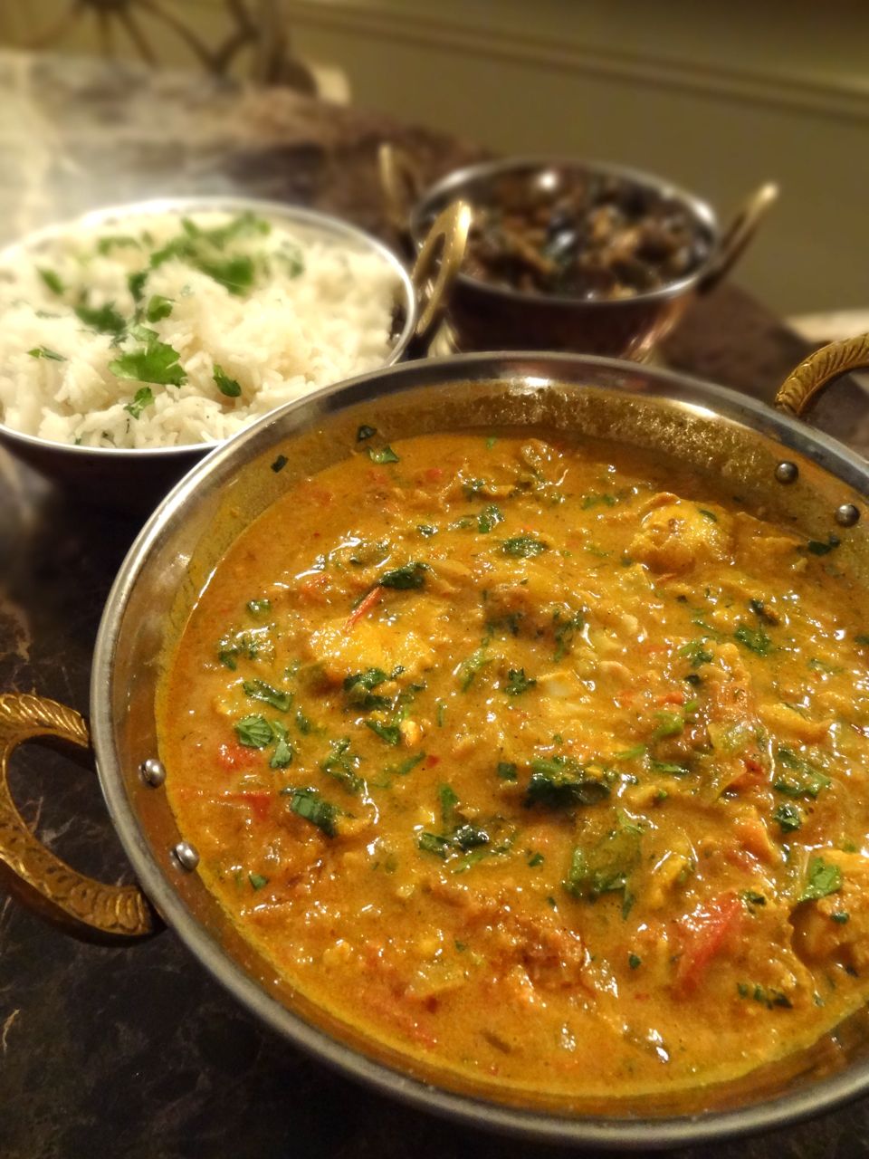 Scrumpdillyicious: Punjabi Fish Curry with Bengali-Style Marinade