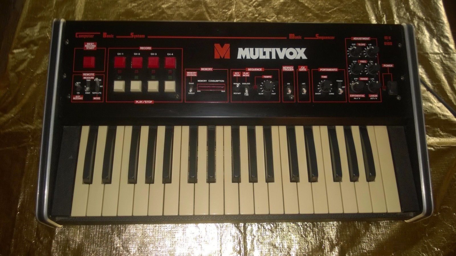MATRIXSYNTH: Rare Multivox MX8100 - Analog Synth Controller/Sequencer ...