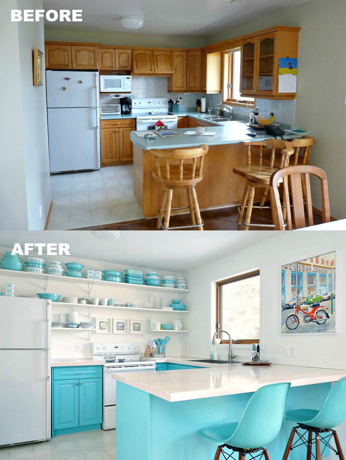 14 DIY Kitchen Remodels to Inspire | Pneumatic Addict