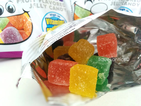 Lique's Antics: Vita Cubes: Vitamin-packed, Fruit-flavored Jelly Candy