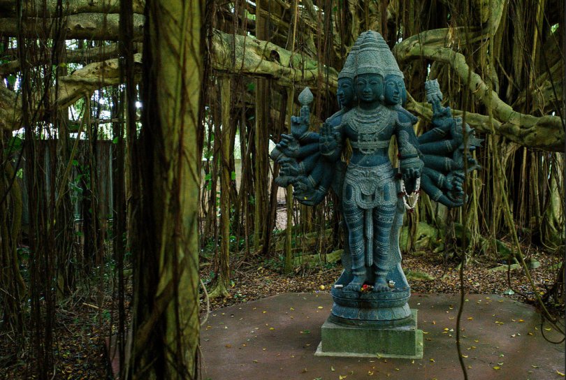 San Marga Iraivan Temple(Hindu monastery) in Kapa‘a Hawaii United States
