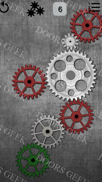 Gears Logic Puzzles Level 6 Solution ~ Doors Geek