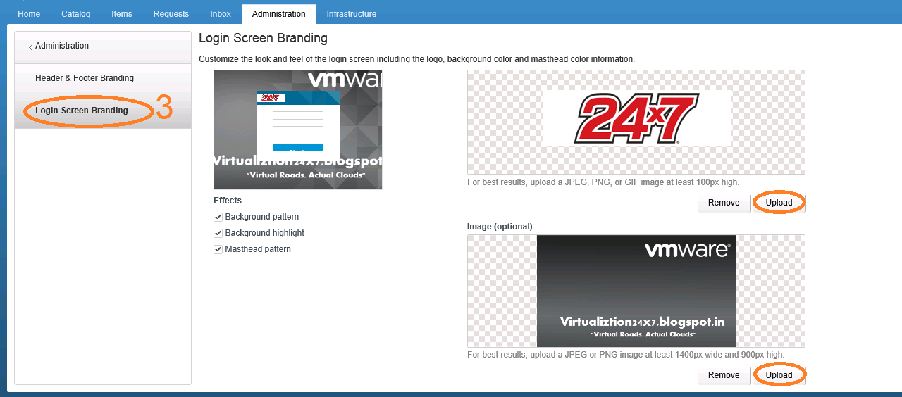 Virtualization The Future: Configure Login Screen and Logo in VMware vRA 7