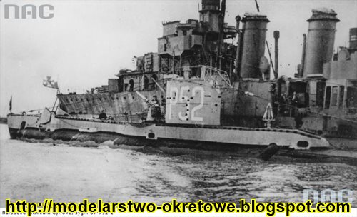 Modelarstwo okrętowe: ORP Dzik