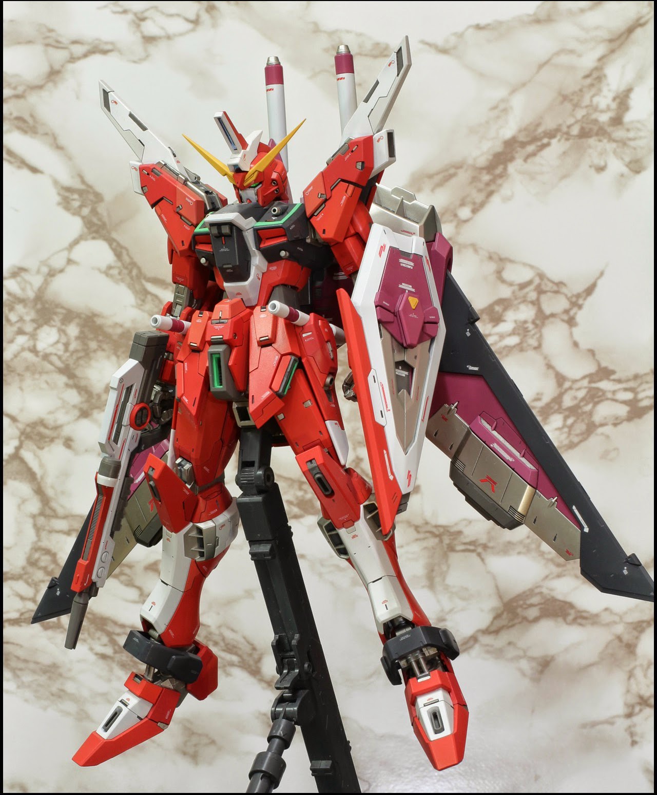 Custom Build: MG 1/100 Infinite Justice Gundam "Improved"