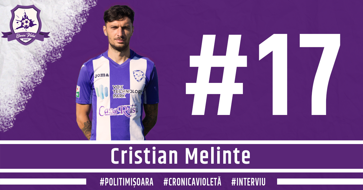 Cronica Violeta: Blog despre Poli Timisoara: Interviu: Cristian Melinte