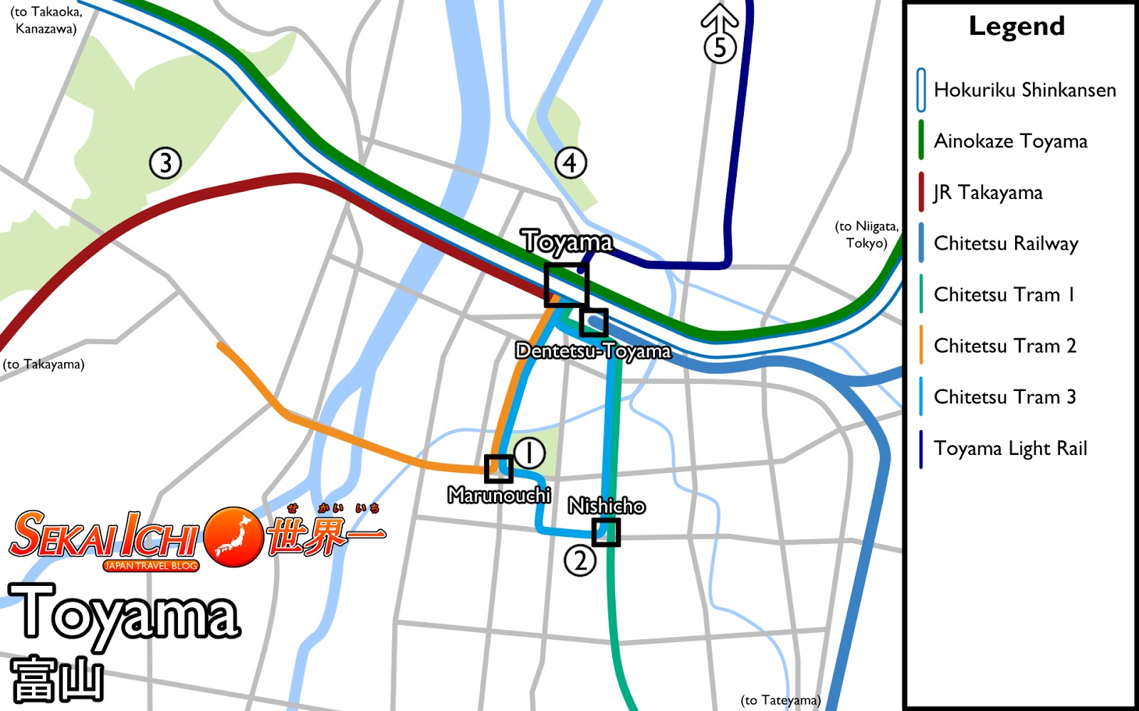 Sekai Ichi: Japan Travel Blog: Introduction to: Toyama
