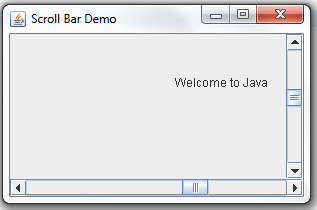Coding 365 Days: Java Exercise #80: Scroll Bar Demo