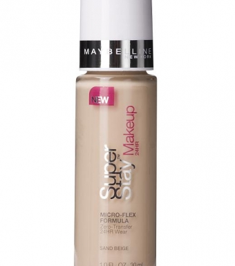 100% belleza: Base líquida Super stay de Maybelline New York