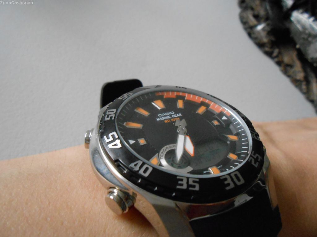 Zona Casio: Prueba: Casio AMW-710, el impresionante hermano básico de ...