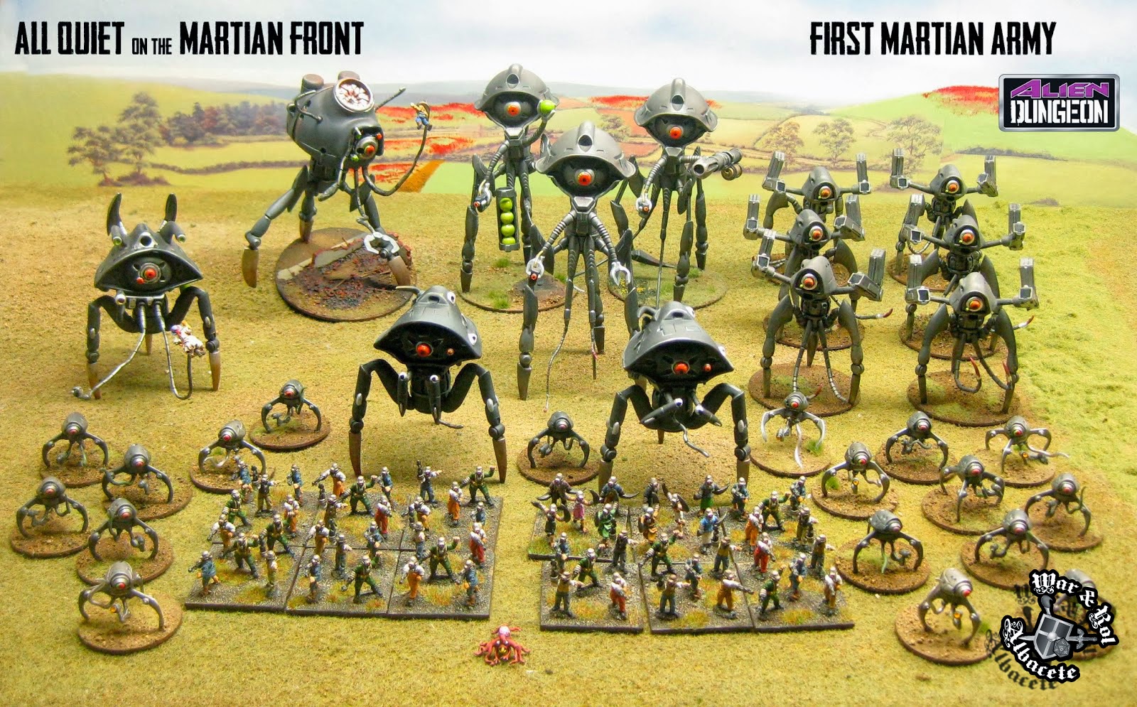 war & rol: "All quiet in the Martian Front"