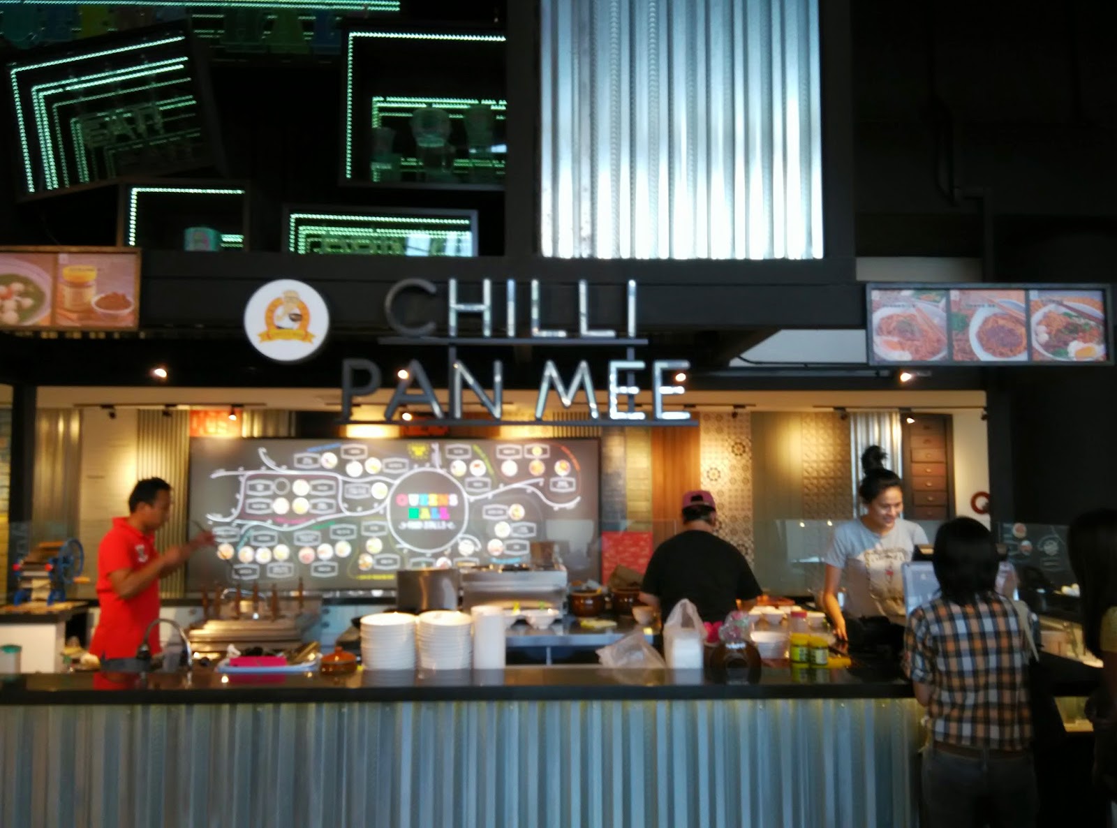 It's About Food!!: Uncle Kin Chilli Pan Mee 堅叔馳名辣椒板麵 @ Queens Hall