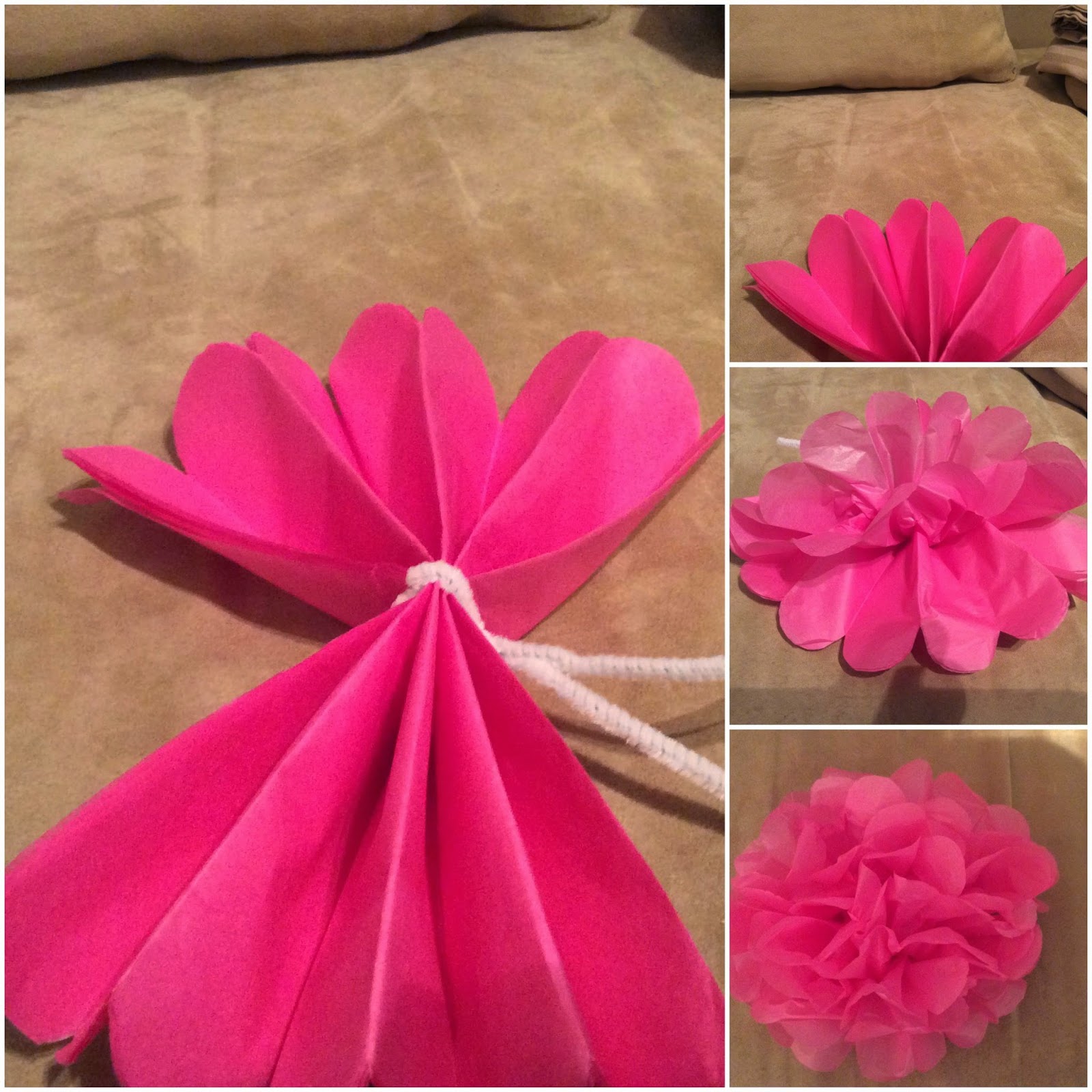 Dash Elite DIY Bride: DIY Tissue Paper Pom Poms