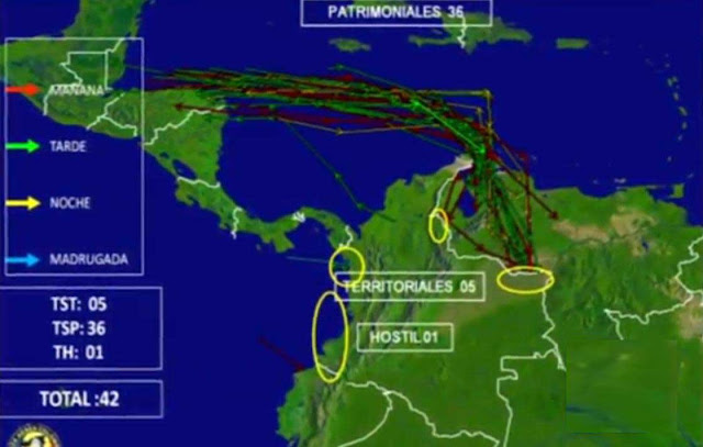 El espacio aéreo venezolano es una puerta abierta para el narcotráfico ...