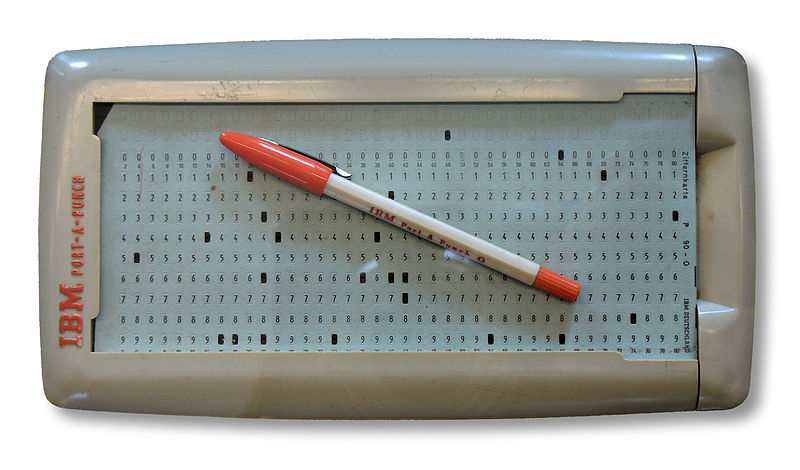 Technology and Gadgets: World's first PDA: The IBM Port-A-Punch