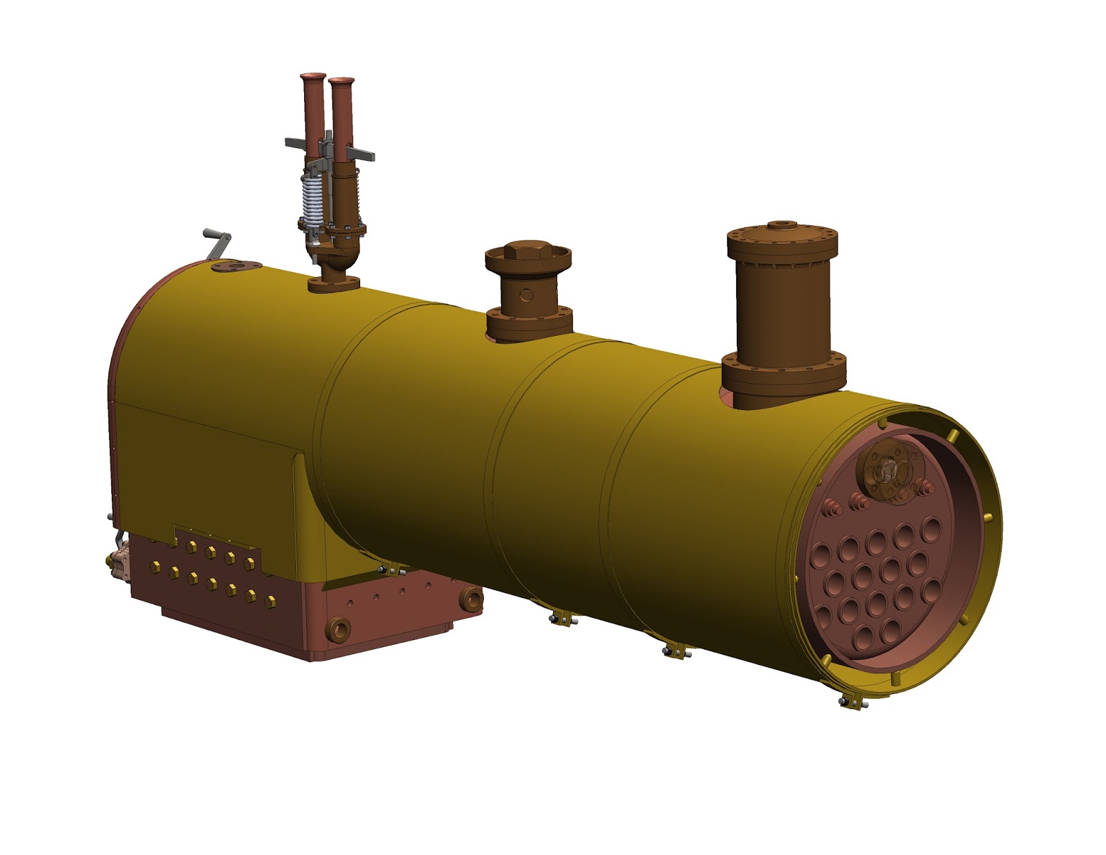 Württembergische T3: Boiler cladding