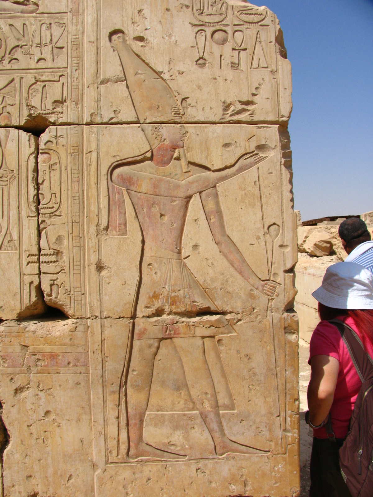 TRAS LA MIRADA DE ISADORA: Templo de Ramsés II en Abydos; 3ª parte