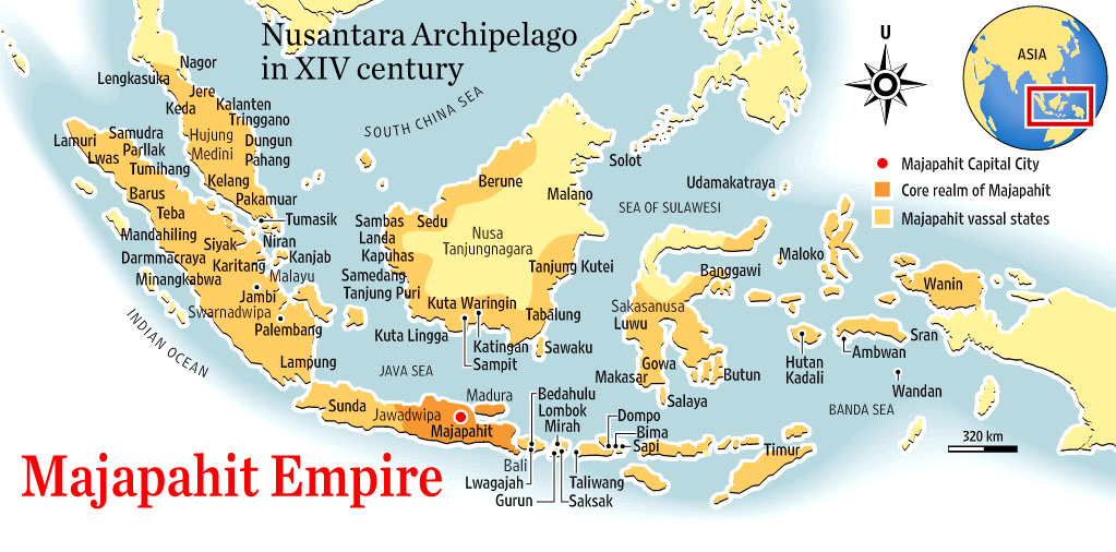 History of Majapahit Kingdom in Indonesia