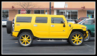 Enjoy The Journey: Yellow Hummer