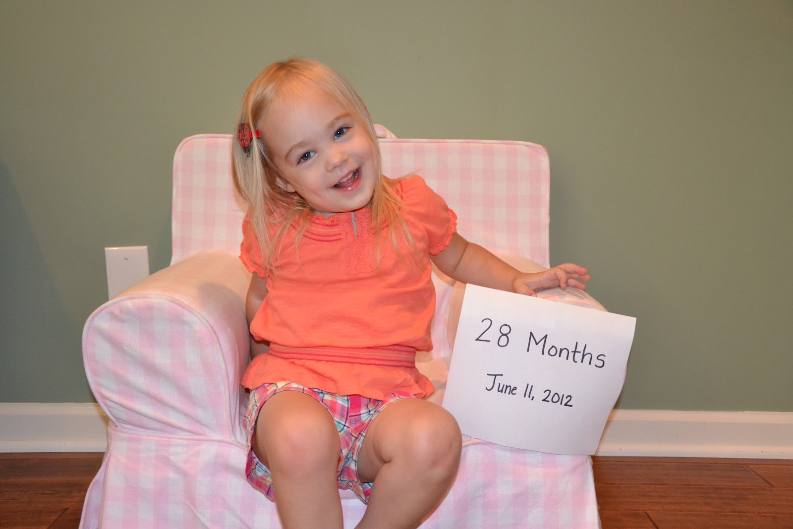 Our Little Peanuts: Hannah: 28 Months Old