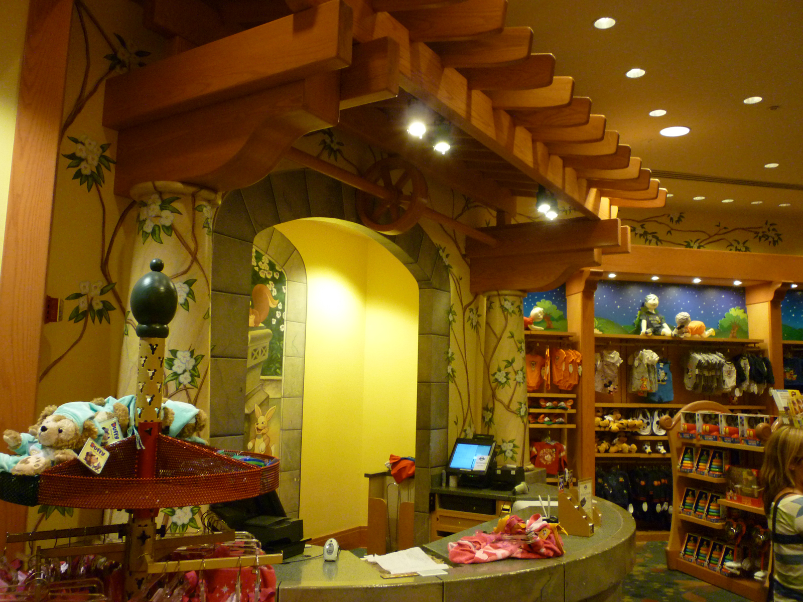 Filmic Light - Snow White Archive: Snow White On Steps Mural