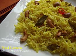 Tiga Rasa: Resepi Masakan India-Nasi Lemon& Kambing Masala