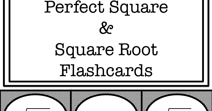 Interactive Ideas & Inspiration: Memorizing Perfect Squares