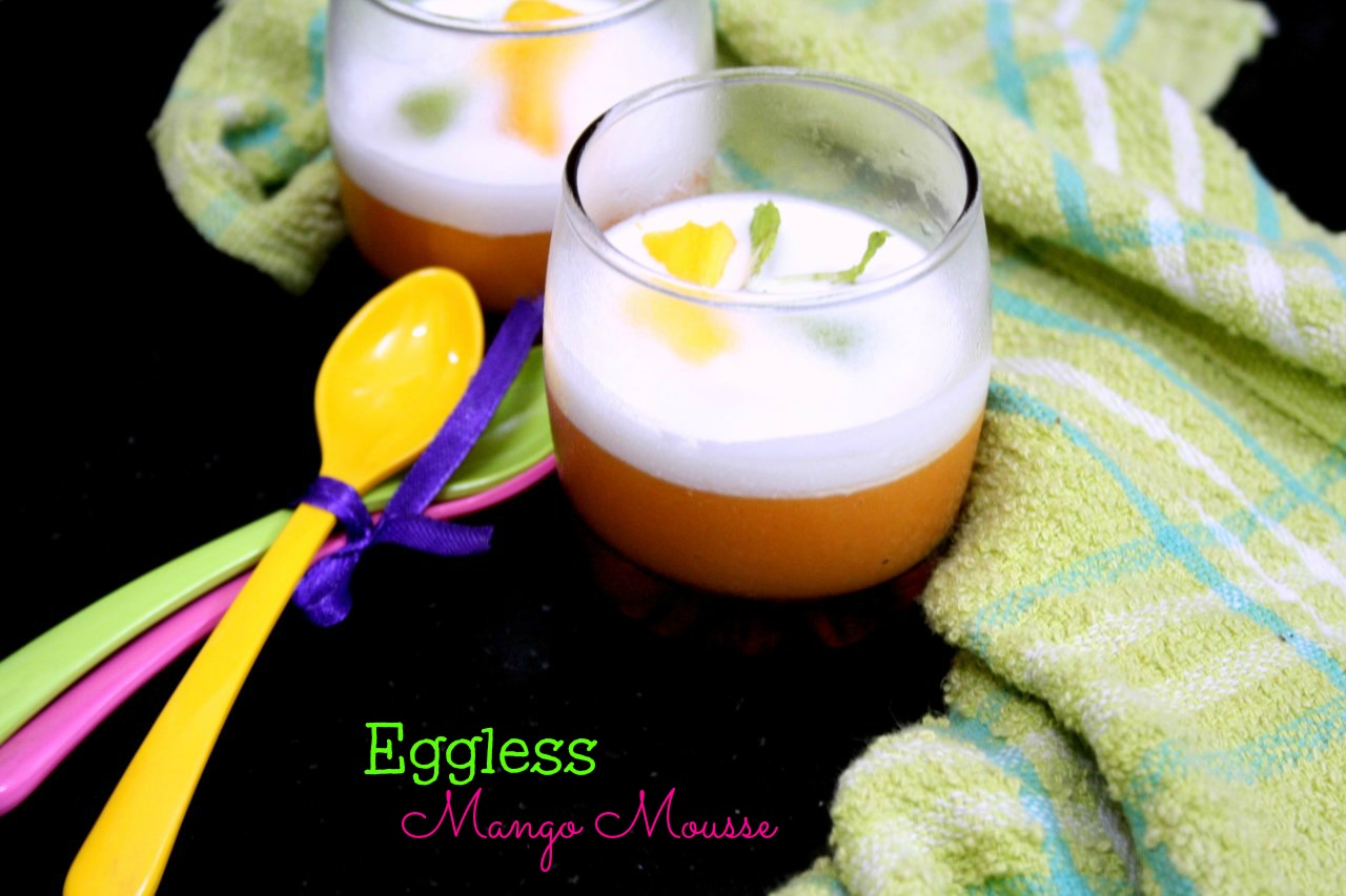 Eggless Mango Mousse Recipe | How to make Mango Mousse