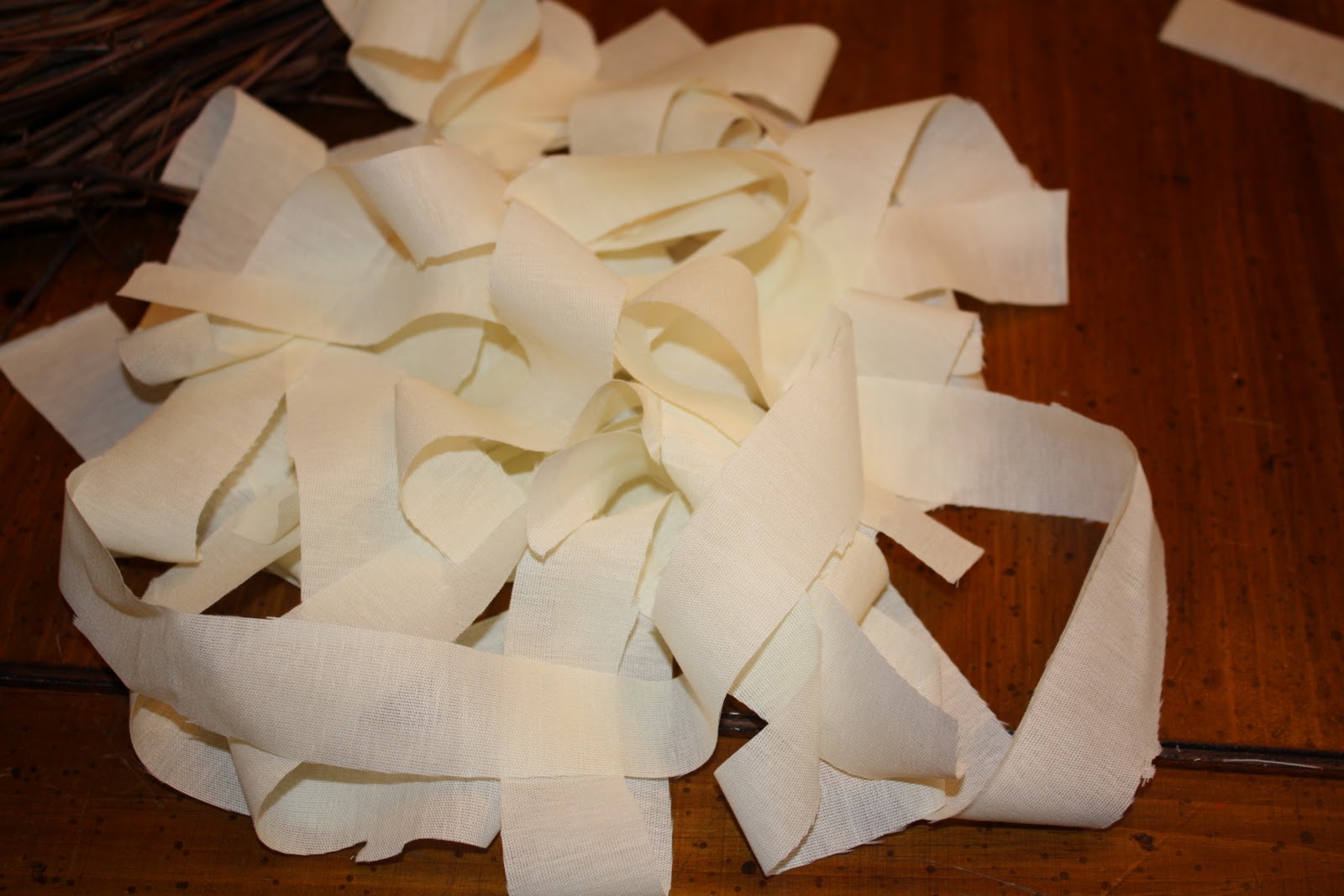 {Girly Southern Girl}: {Random Material Wreath}