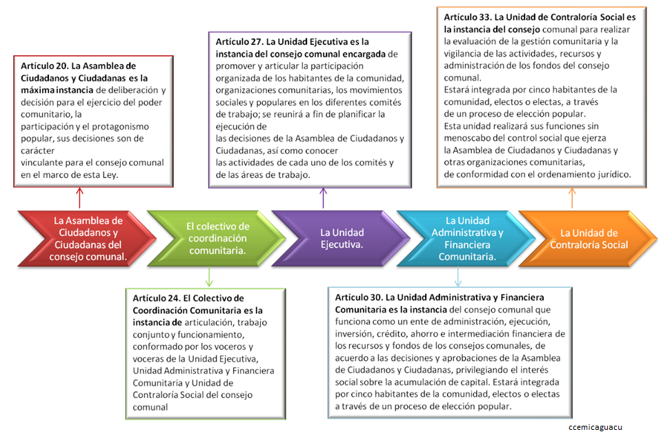 Consejos Comunales: Su organización y funcionamiento