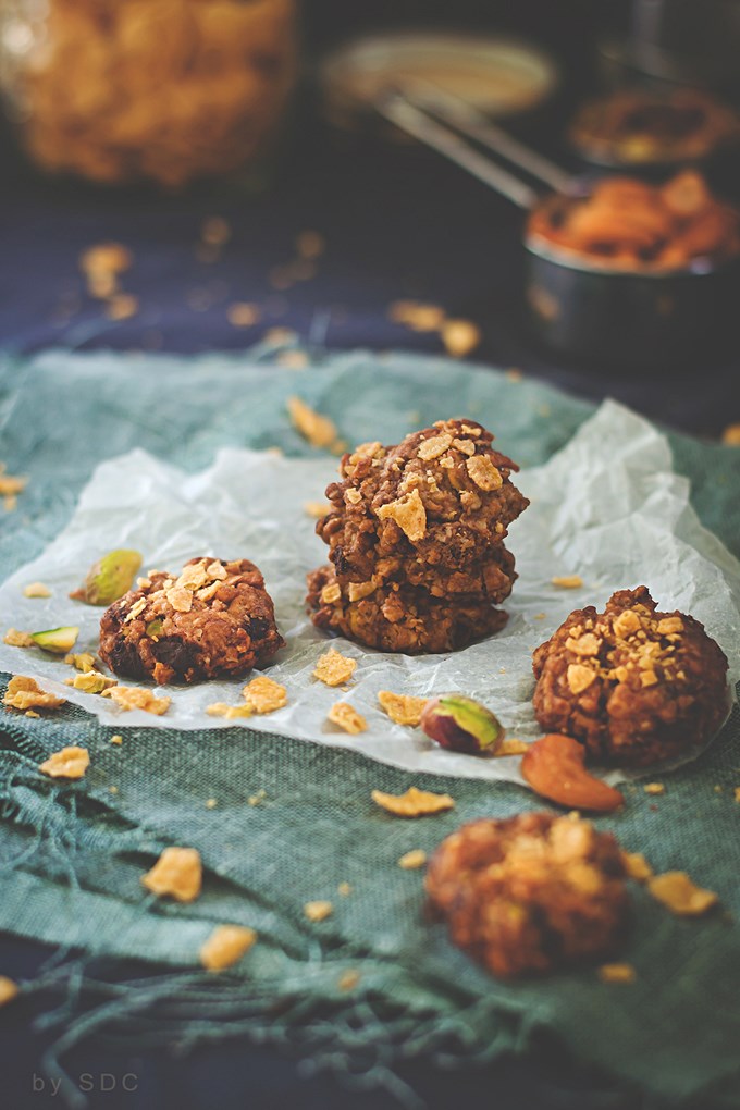 Melley Mey's Kitchen : ~ Resipi Biskut Oatmeal Cornflakes...