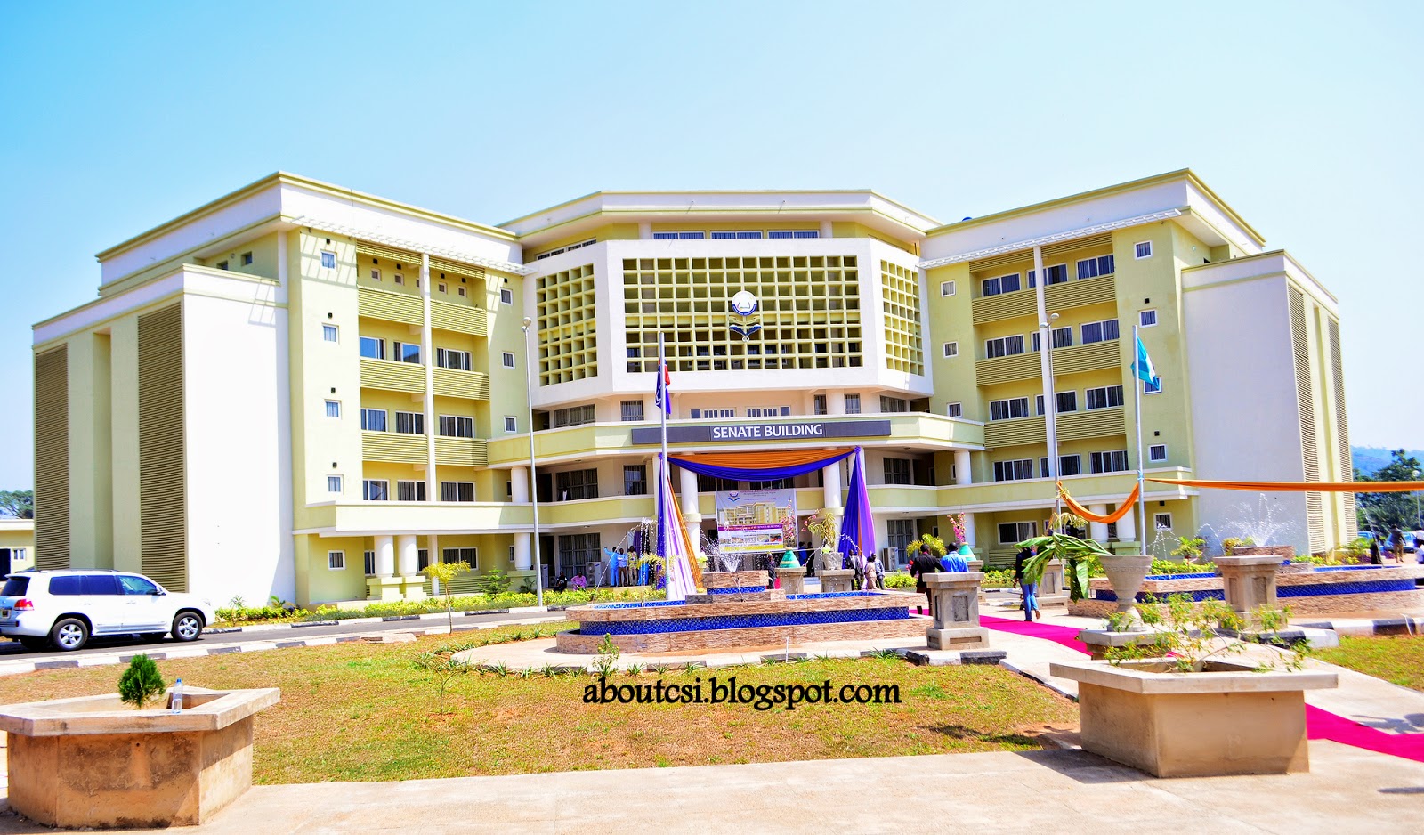 CSI Events Media: Grand Commissioning of the AAUA Senate Building!