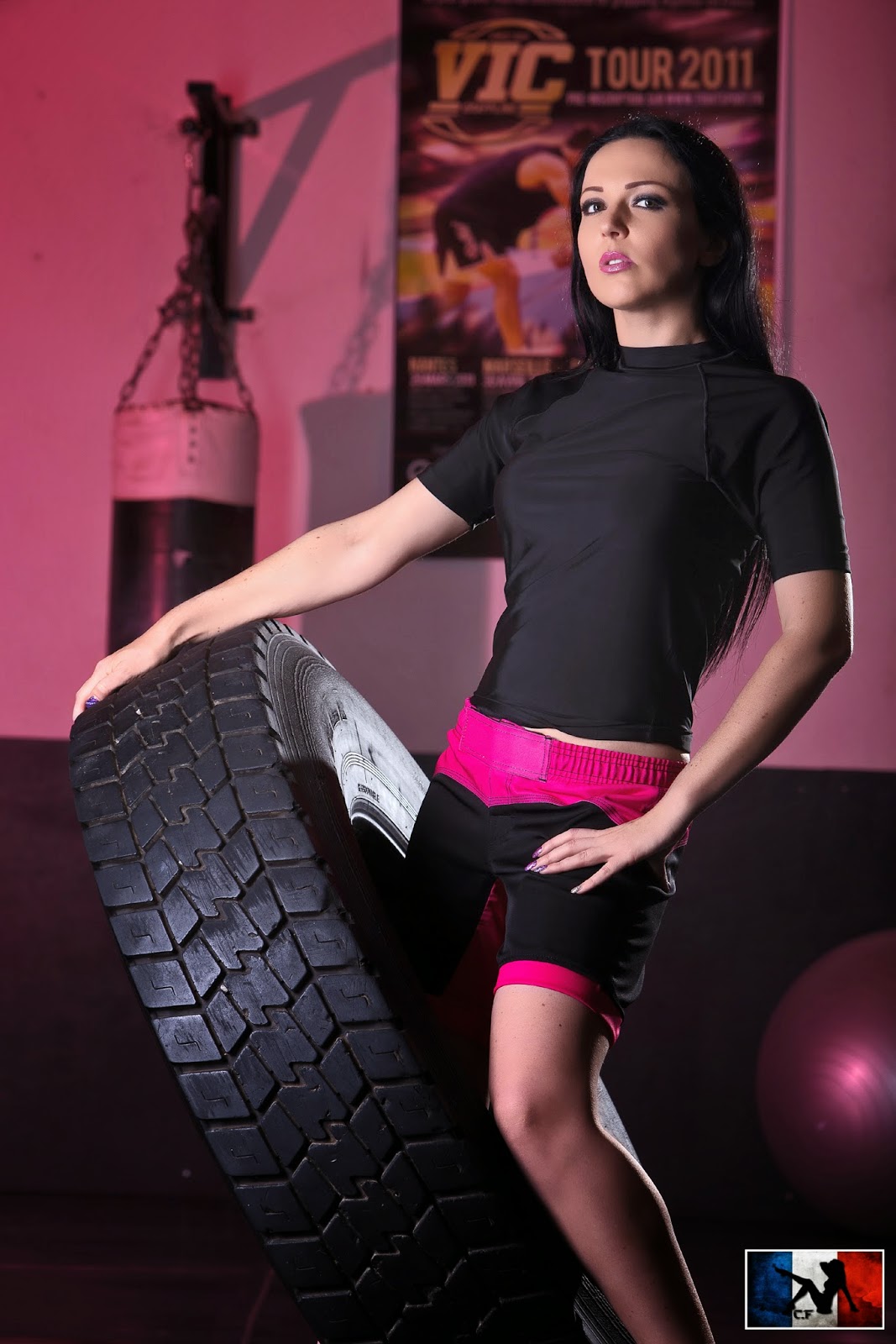 Babes of MMA: Cyndie Franchi Heats up the Gym