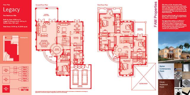 Legacy Floor Plans