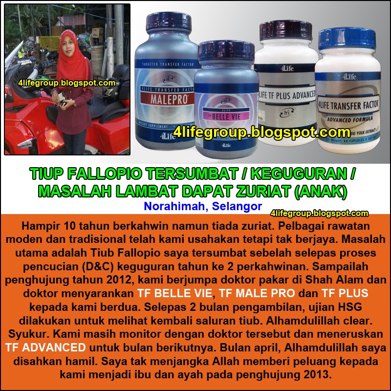 4life4malaysia: TESTIMONI 4LIFE