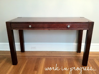 LovelyGirls Weddings + Events: my new PARSONS desk!