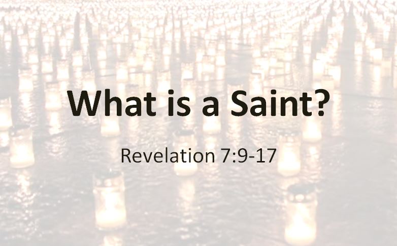 Pastor Chris' Blog: What is a Saint?