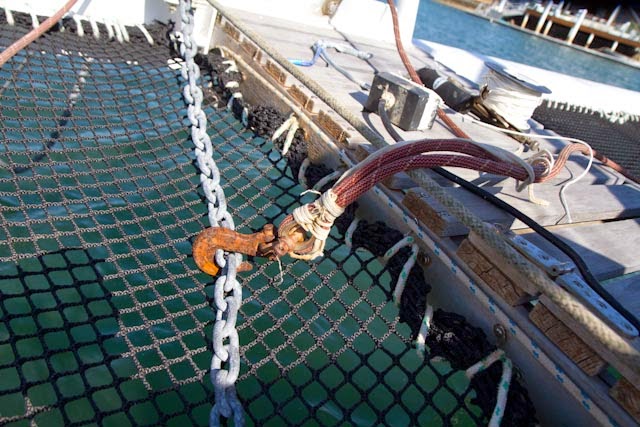 Ceilydh Set Sail: A better anchor snubber