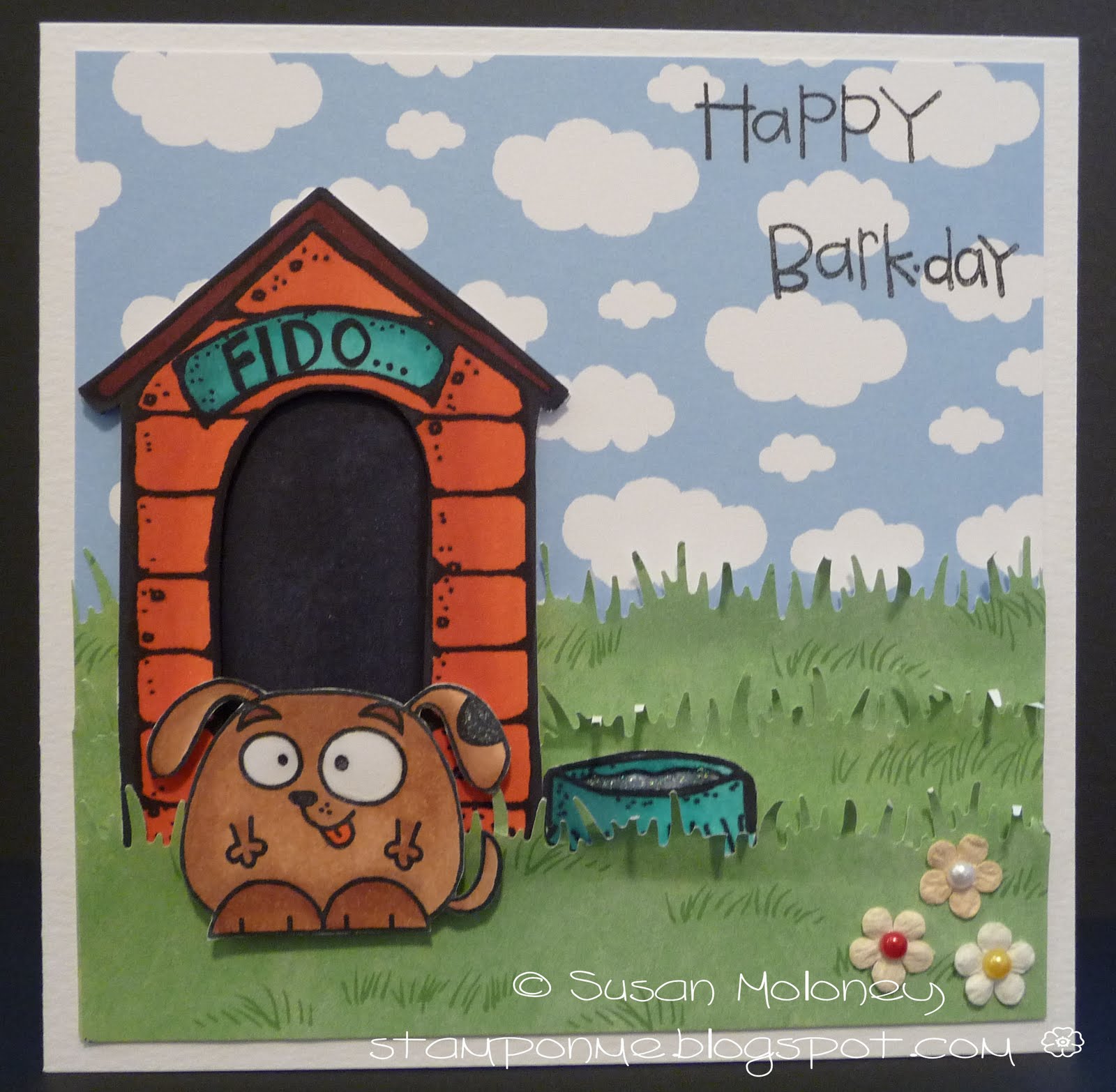 Stamp On Me: Happy Bark-day! Create a Scene Challenge at Mad for ...