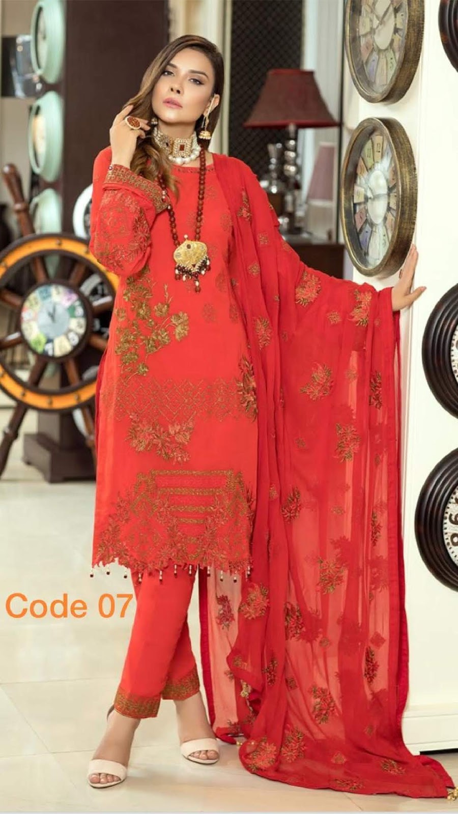 Gul Jee Fashionista Embroidered Swiss Lawn Collection 2019 Vol 02
