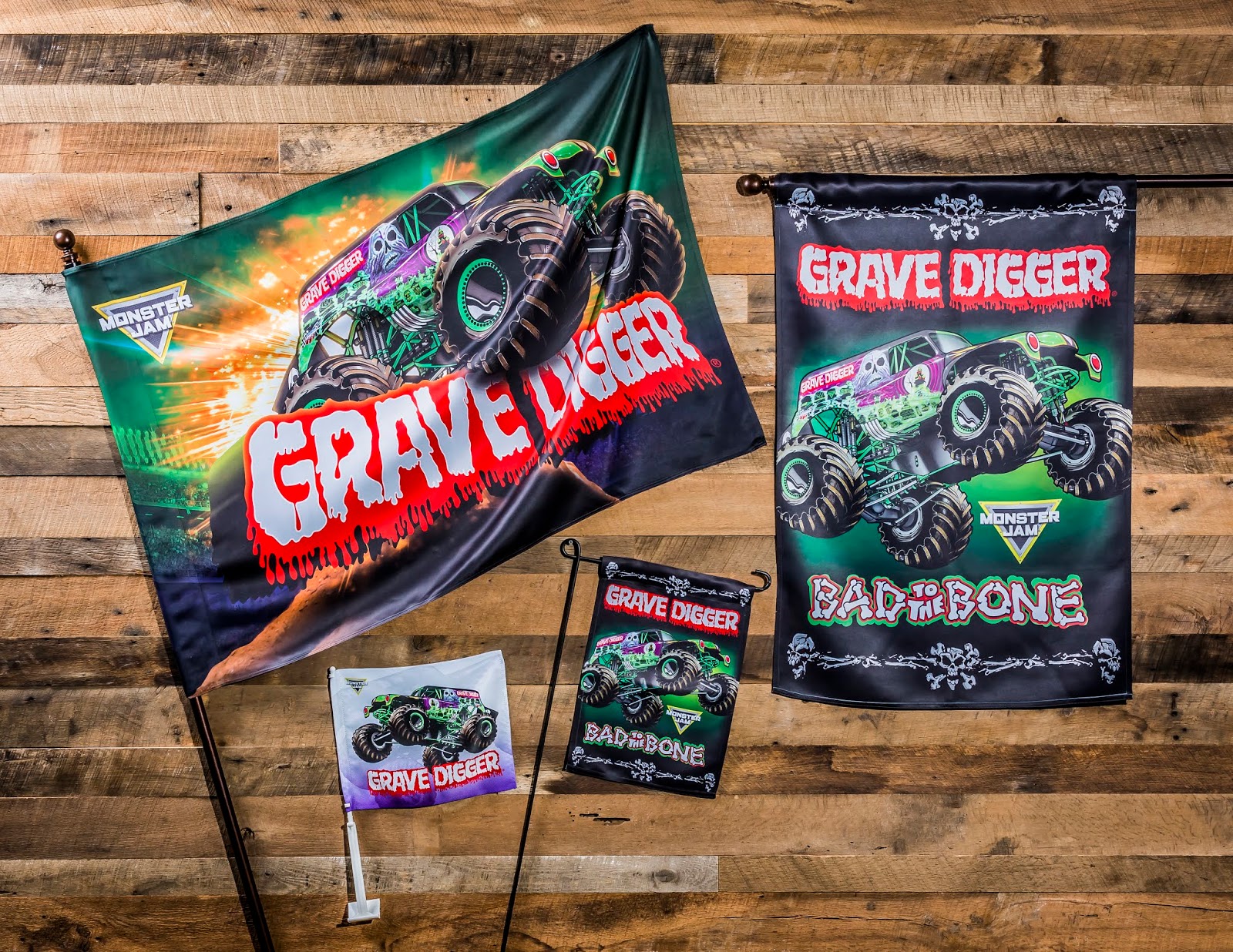 Evergreen Enterprises: Introducing Monster Jam Flags & More