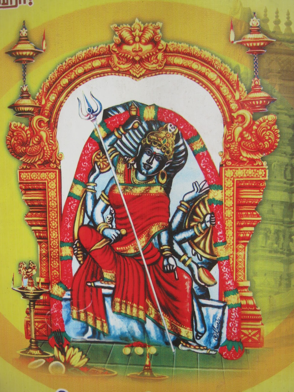 Aalaya Darshanam: Sri Vakrakali amman Temple, Thiruvakkarai