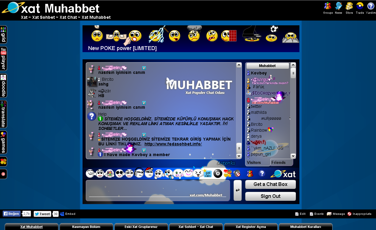 Xat Muhabbet | Xat Sohbet