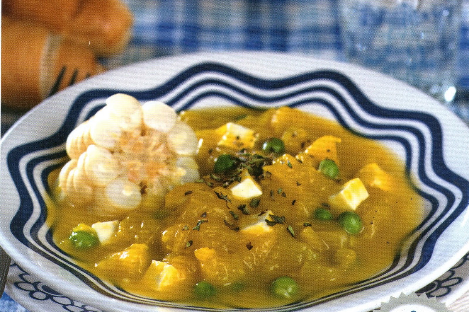 Manualidades y bellezas: Receta de locro de zapallo