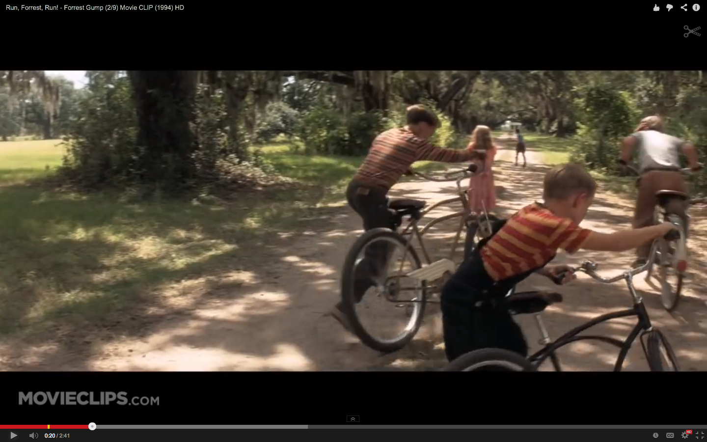 Forrest Gump Running Kid