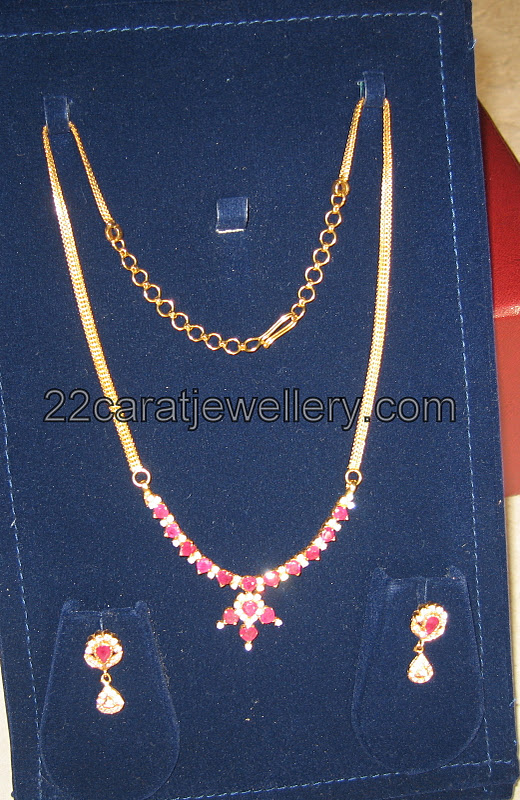 Ruby Emerald Simple Jewellery Gallery 2 - Jewellery Designs