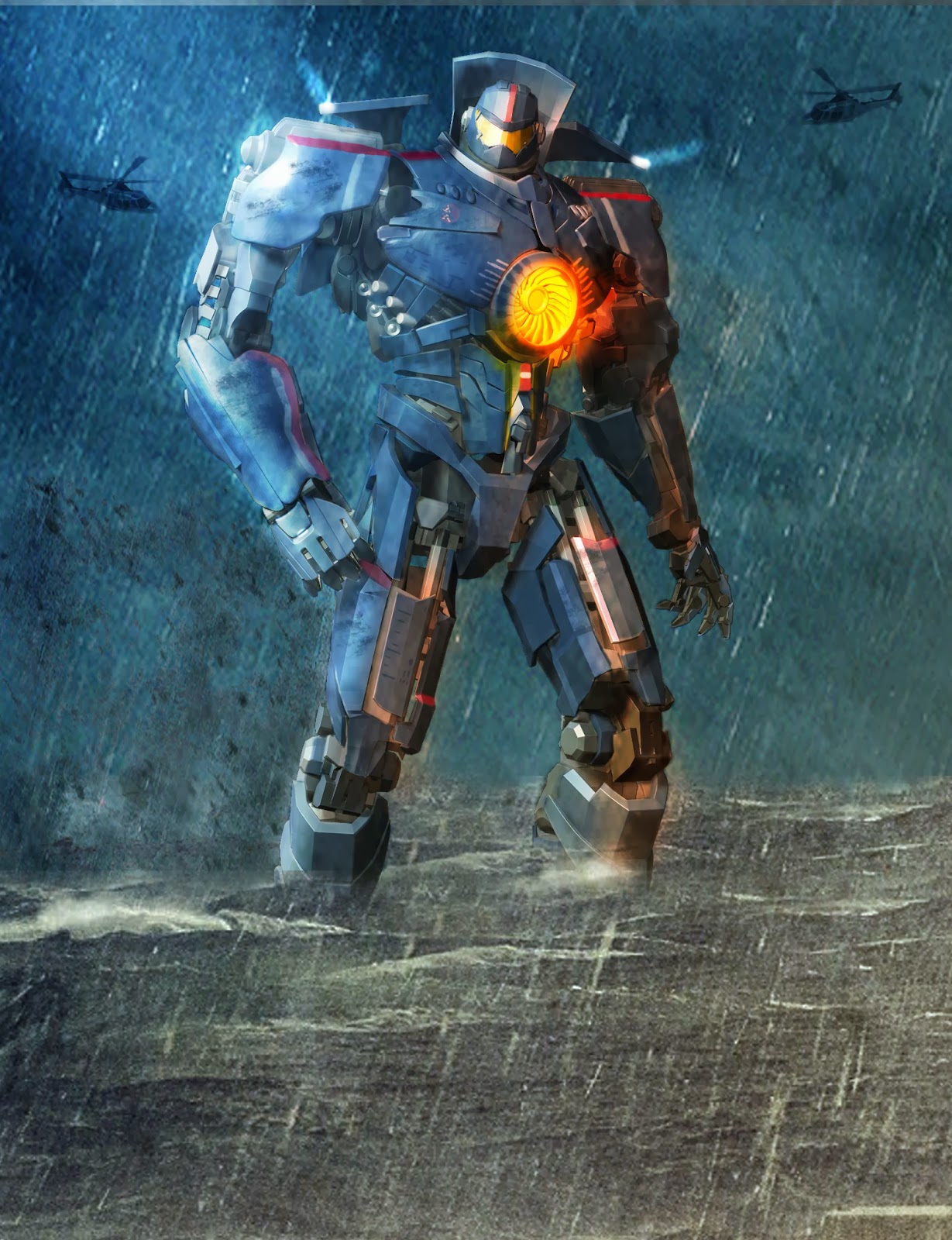 Aniket Shanbhag CG works: Gipsy Danger Fan Art