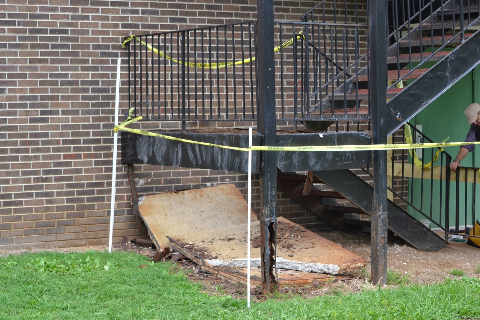 Neighbor 2 Neighbor: Back Stairs Collapsed