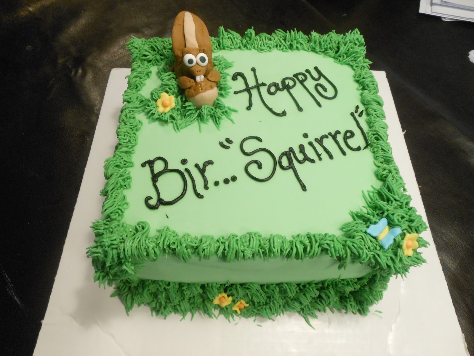 PATTY CAKES: Squirrel Cake